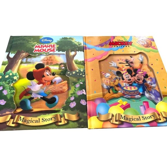 Disney | Toys | Disney Magical Story Mickey Minniehardcover Kids Books ...